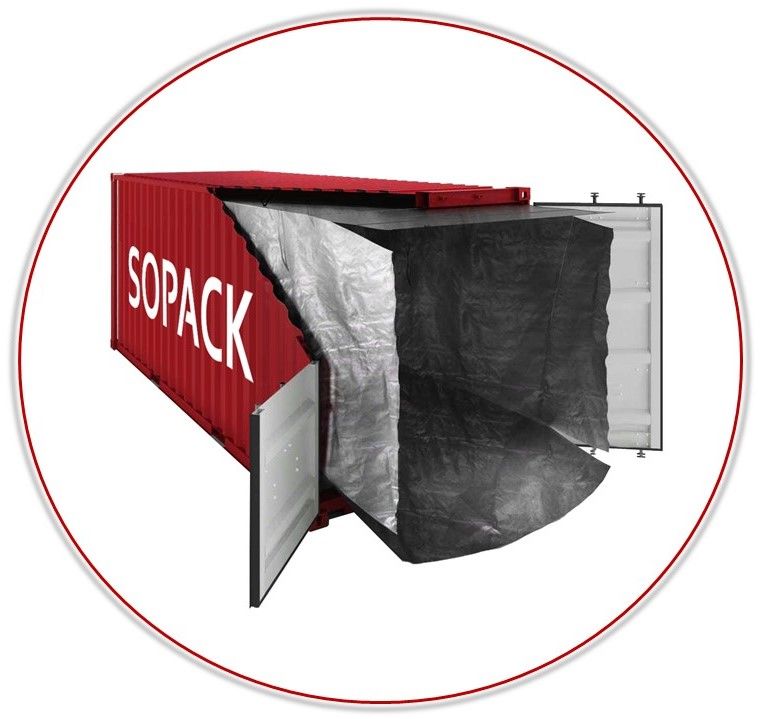 Thermal cargo blankets/sheets are cheaper than liners I Sopack s.r.o.